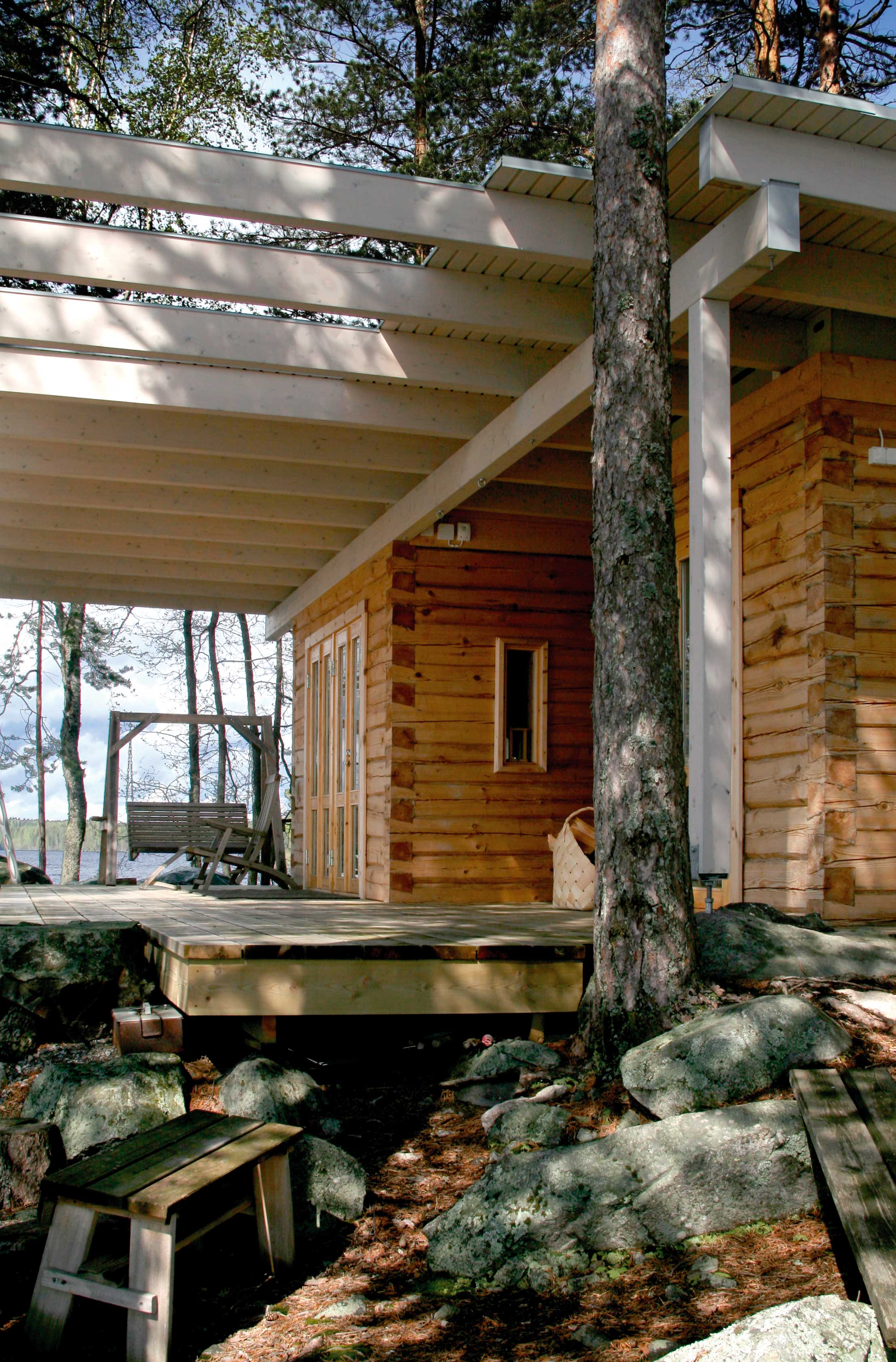 The Merikoski Sauna - Puuinfo