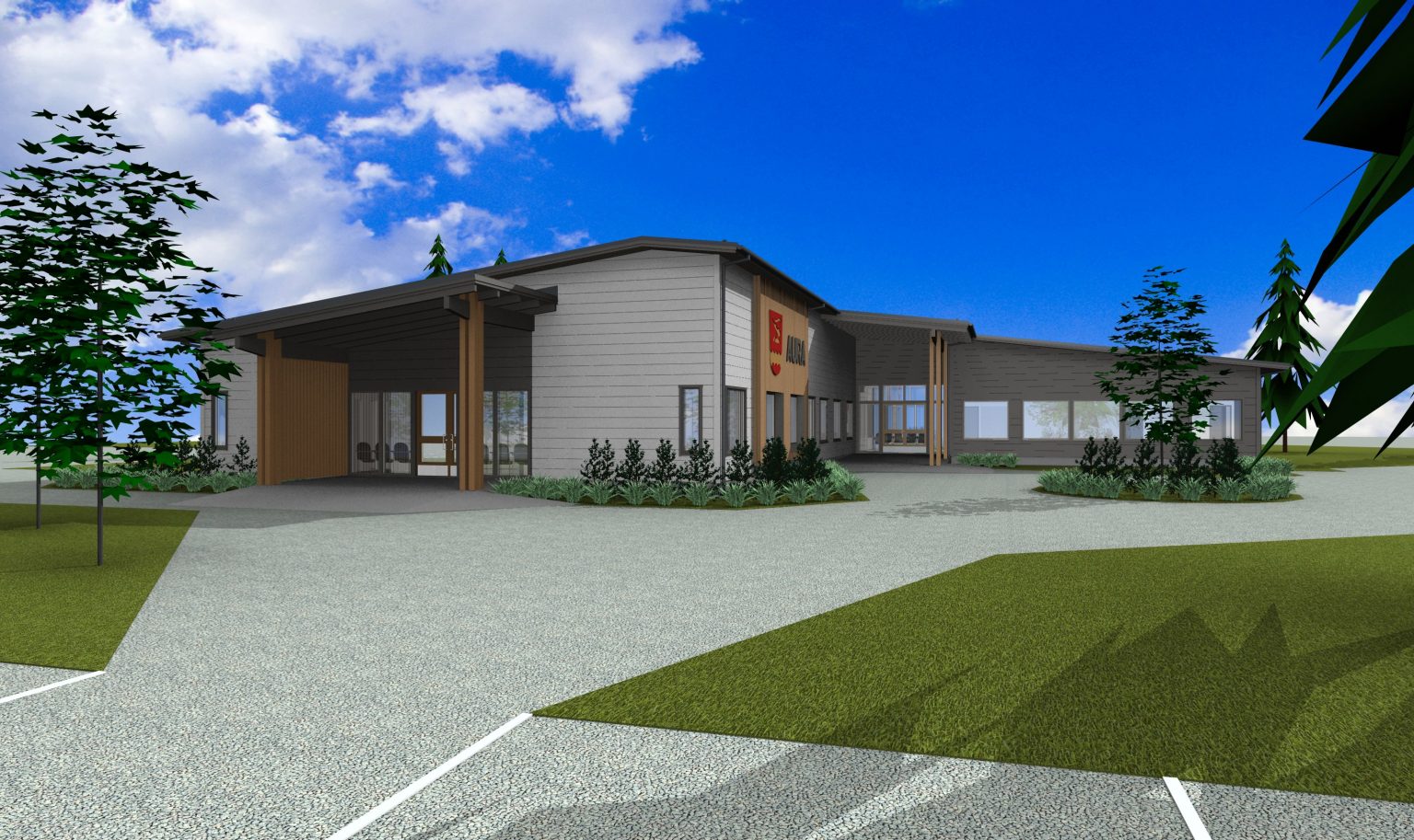 Auran kunta saa hirsisen kunnantalon - Puuinfo