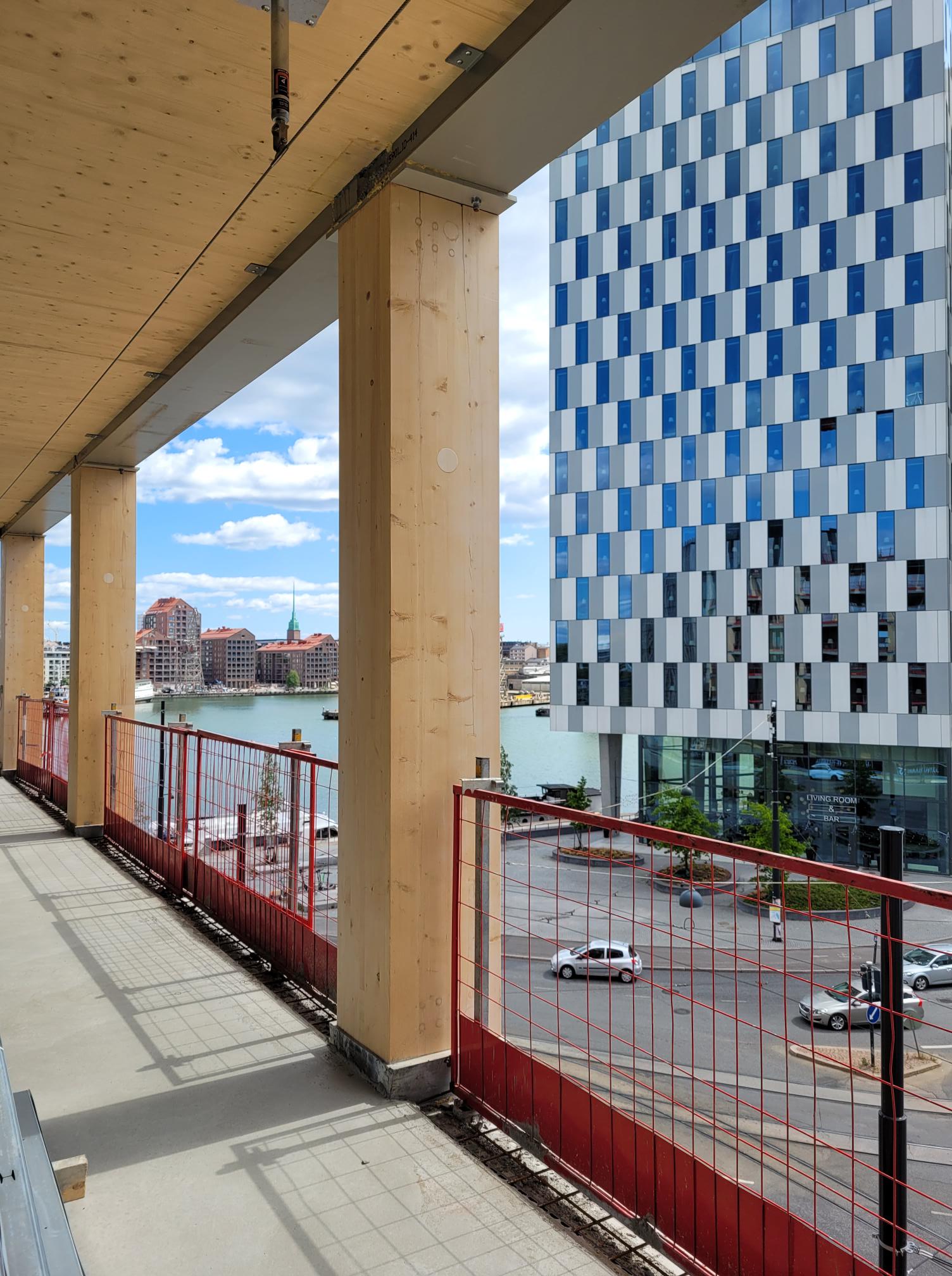 Vierailulla Wood City II työmaalla Jätkäsaaressa - Puuinfo
