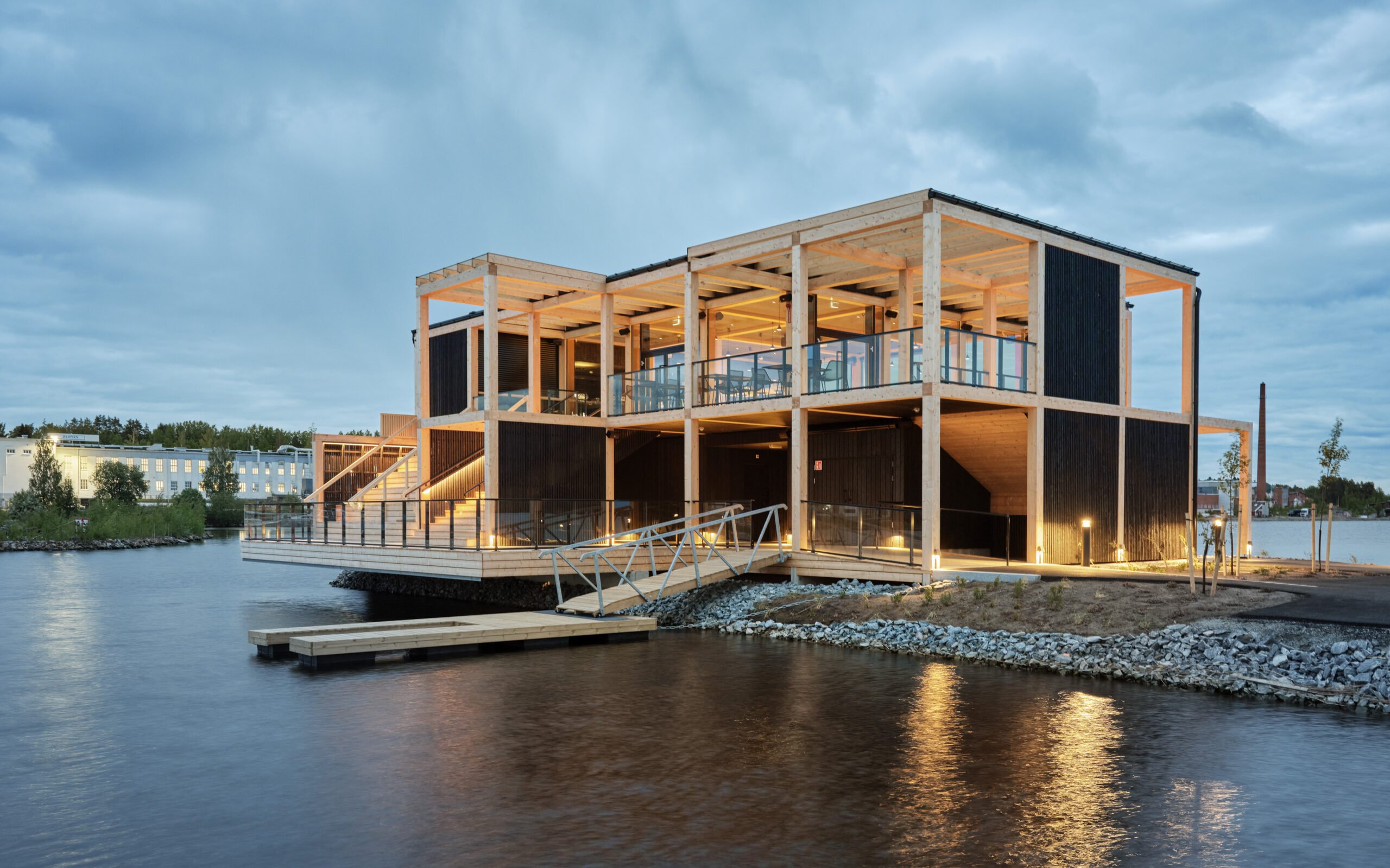 Saunaravintola Luoto Kuopio - Puuinfo