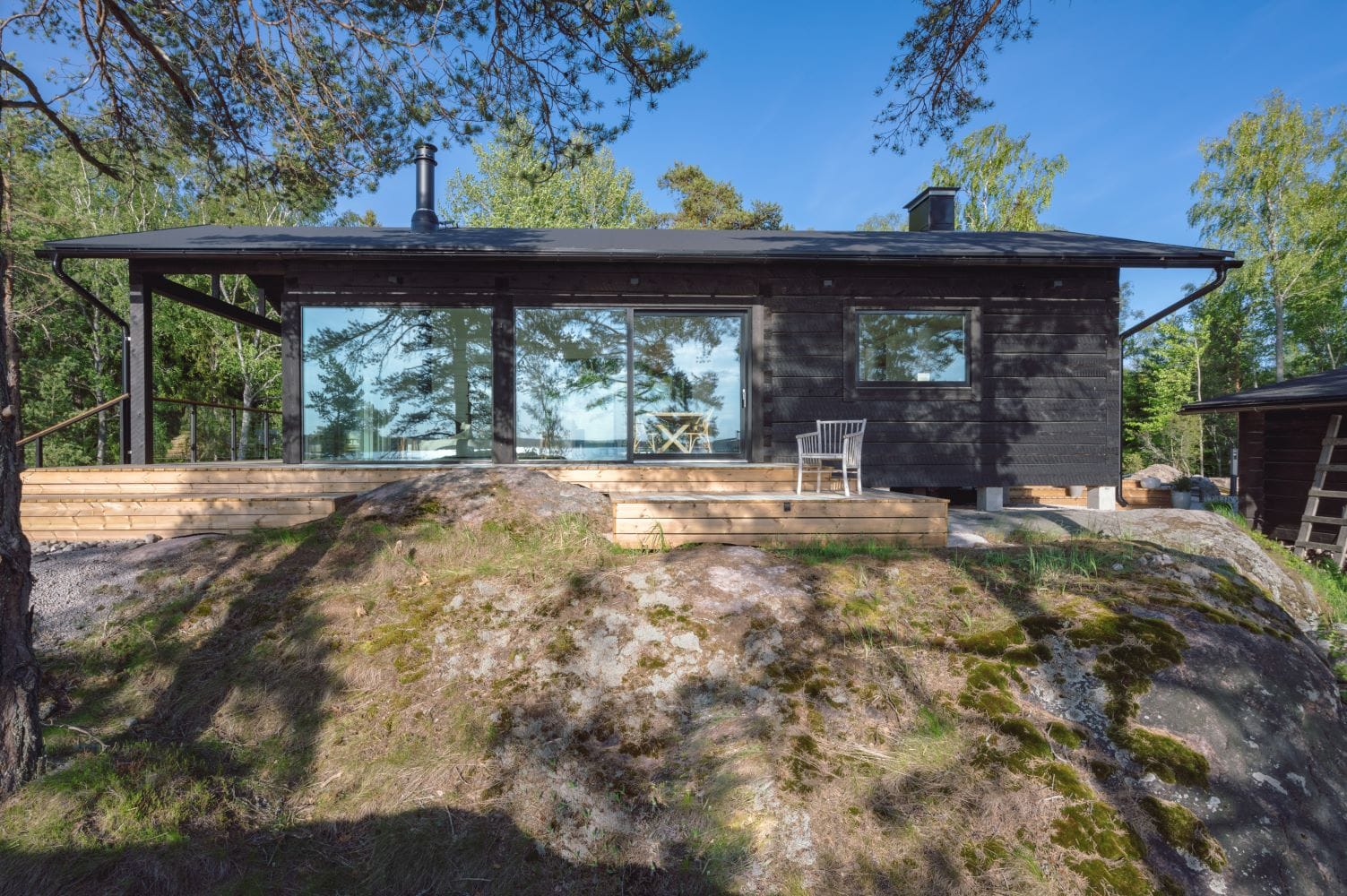 Huvila Tammisaaren saaristossa - Puuinfo